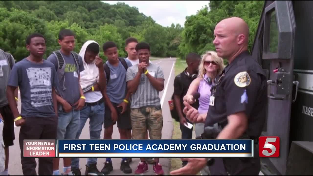 Teens Graduate From Citizens Police Academy - YouTube