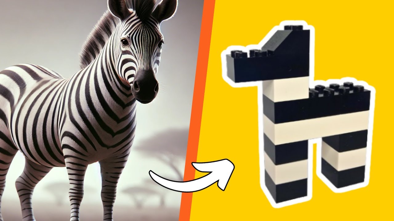 Build a LEGO Zebra That Stands Out! 🦓 - YouTube