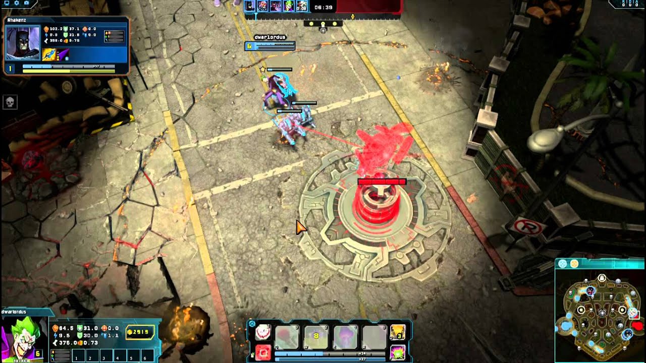 Infinite Crisis - Raw Gameplay 2 - YouTube