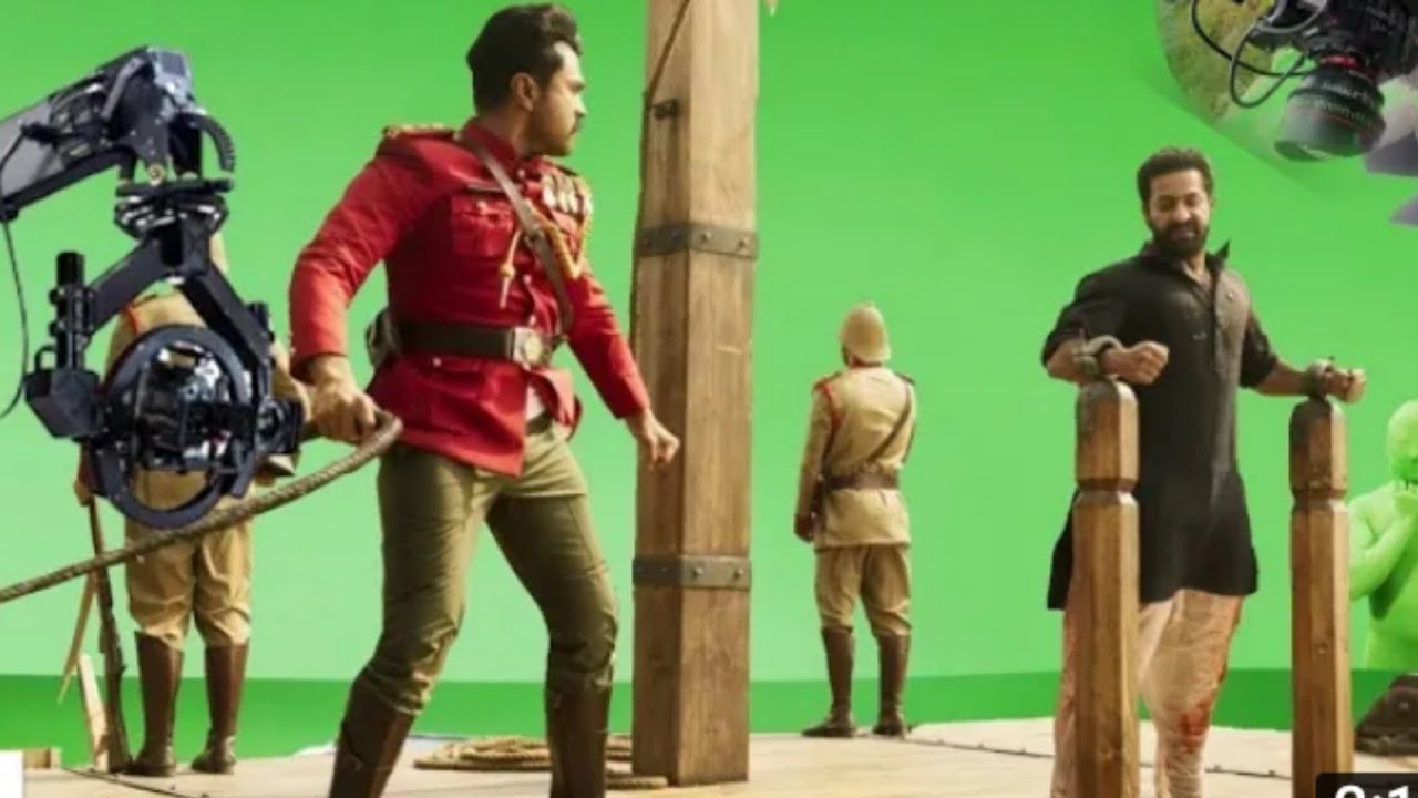 RRR movie behind the scene।RRR movie ki shooting kaisi hui thi. - YouTube