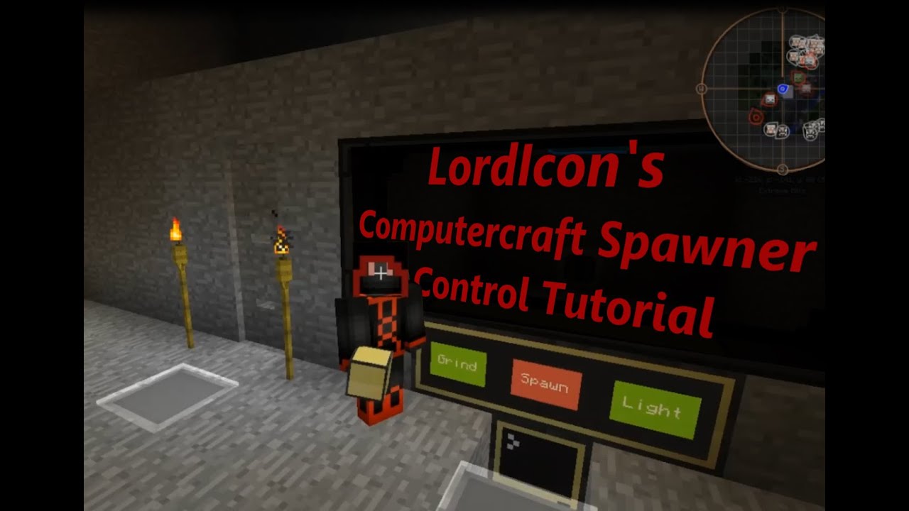 Minecraft Touch Screen Spawner Control Tutorial - YouTube