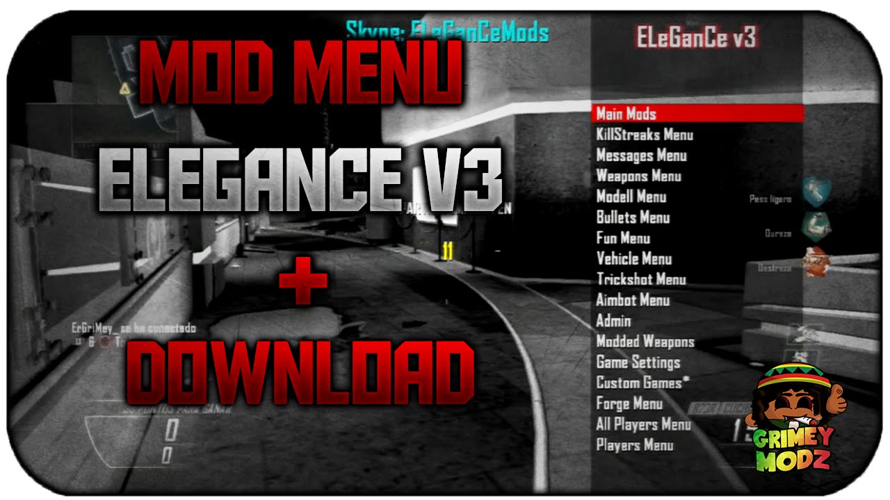 MOD MENU ELEGANCE V3 (GSC/BO2) 1.19 + DOWNLOAD - YouTube