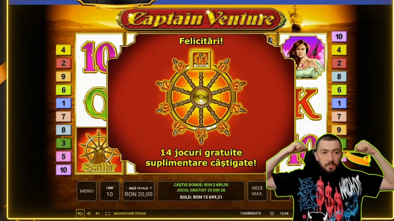 CINE ESTE CAPITANUL ?? 🤠🤠🤠CAP. VENTURE CU SUPER SPECIALA LA PRIMUL SPIN ...