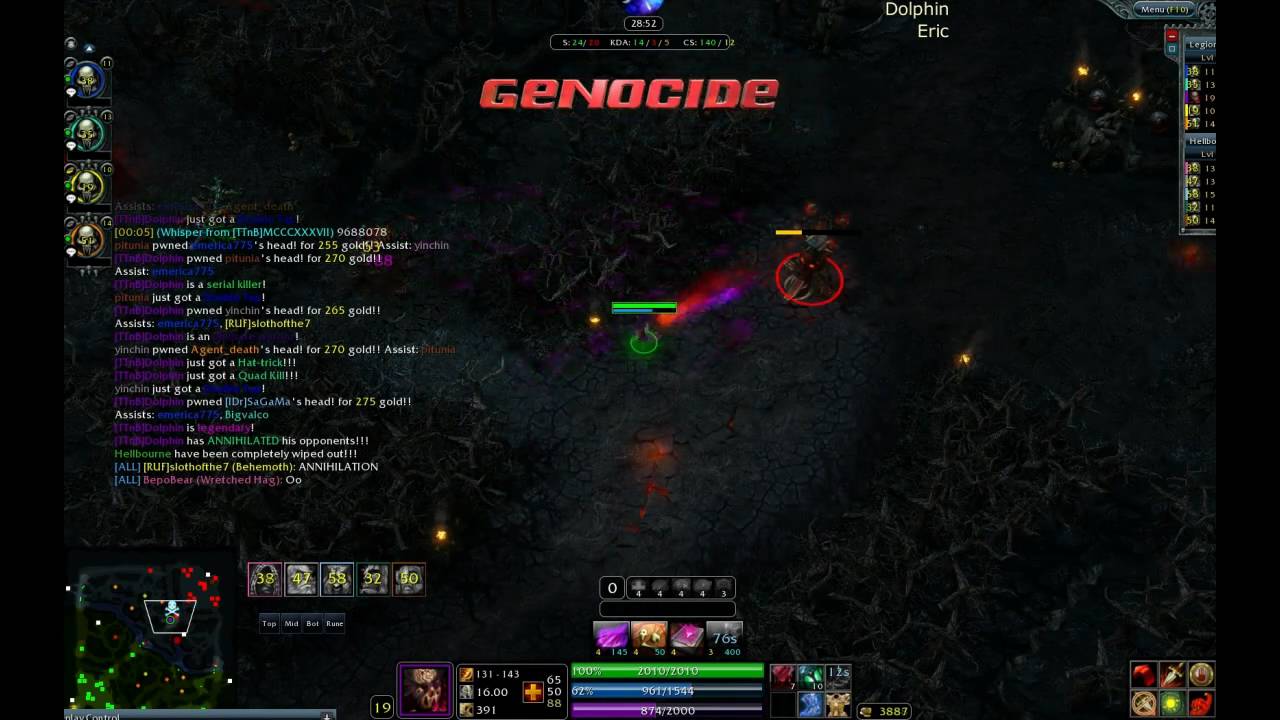 HoN Annihilation - Defiler - YouTube