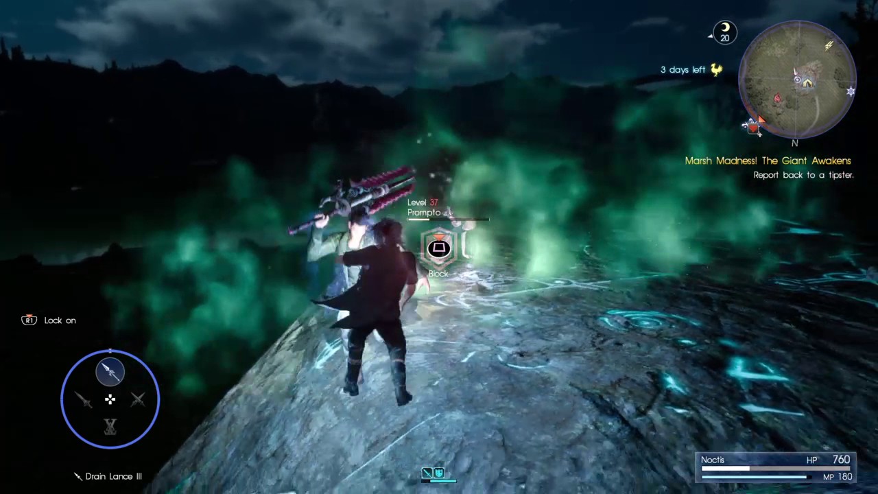 FINAL FANTASY XV - Ignis, Prompto and Gladiolus (Training Session ...