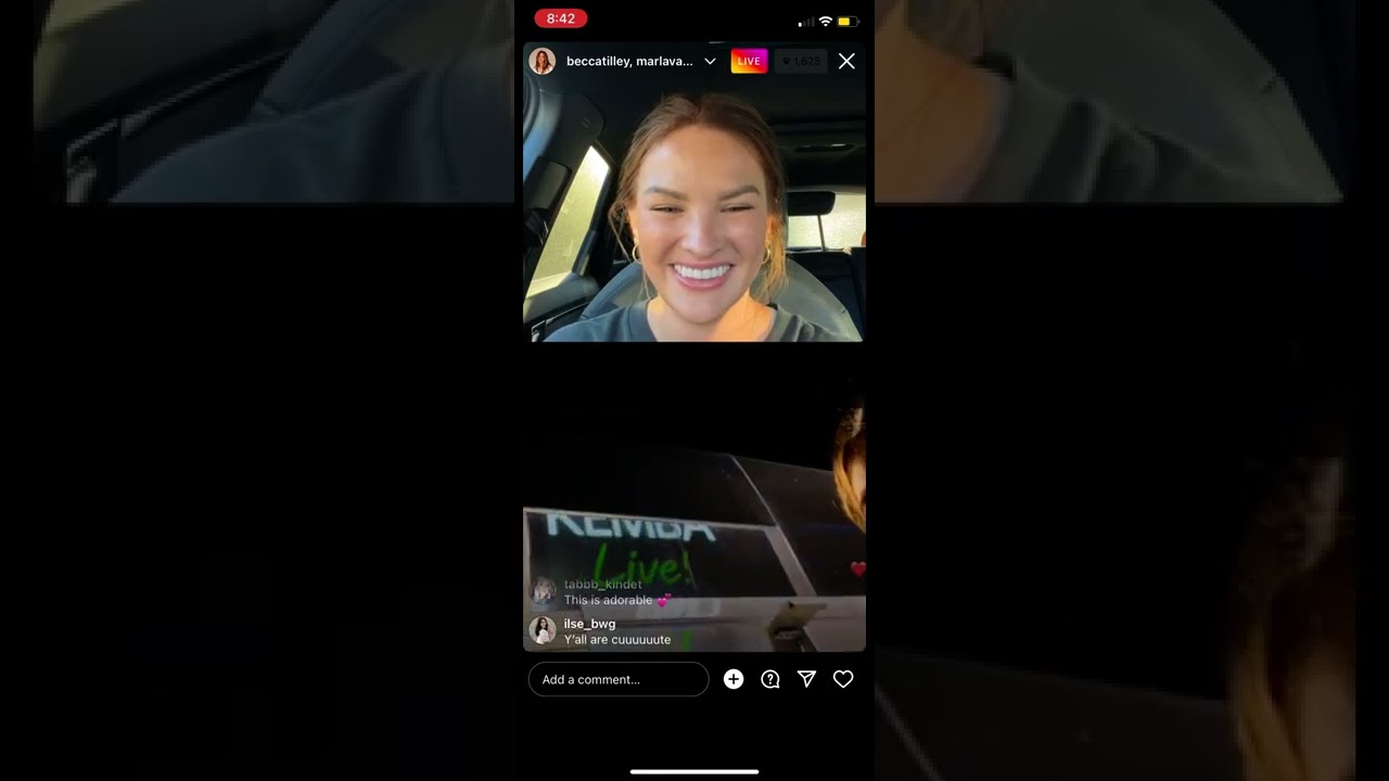 Becca Tilley Insta Live with Hayley 8-23-22 - YouTube