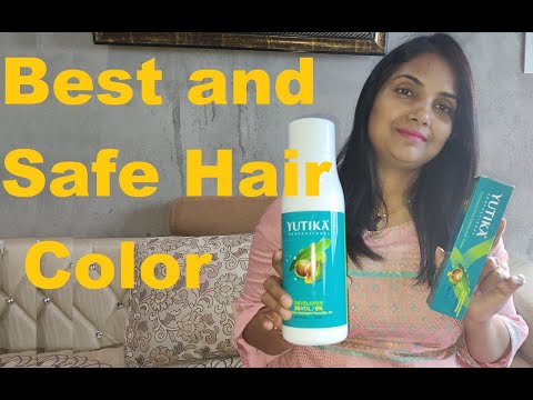 Unboxing Yutika Professional Hair Color - Best/Safe Hair Color || Permanent, ammonia Free Hair Color