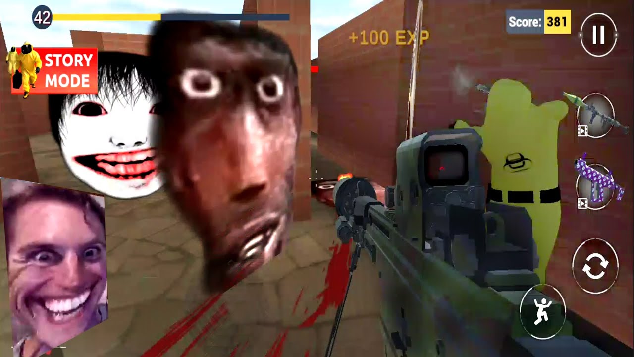 Nextbots Sandbox Playground - HUMANS VS NEXTBOTS 123 - YouTube