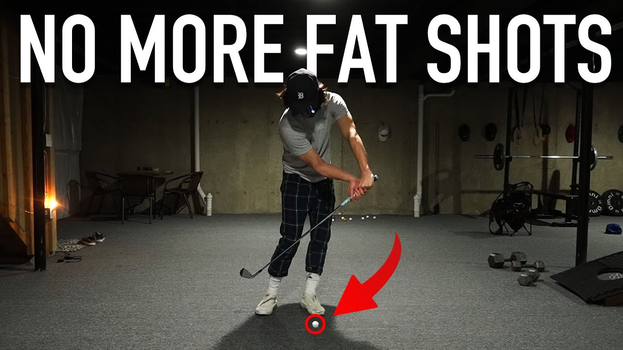 How to STOP hitting FAT shots FOREVER - YouTube