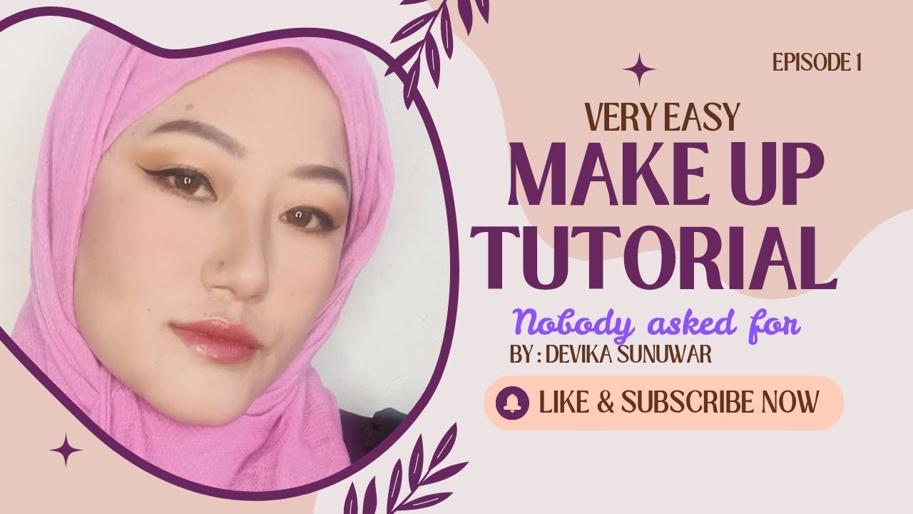 Soft glam make-up tutorial without foundation |Ep-1| - YouTube