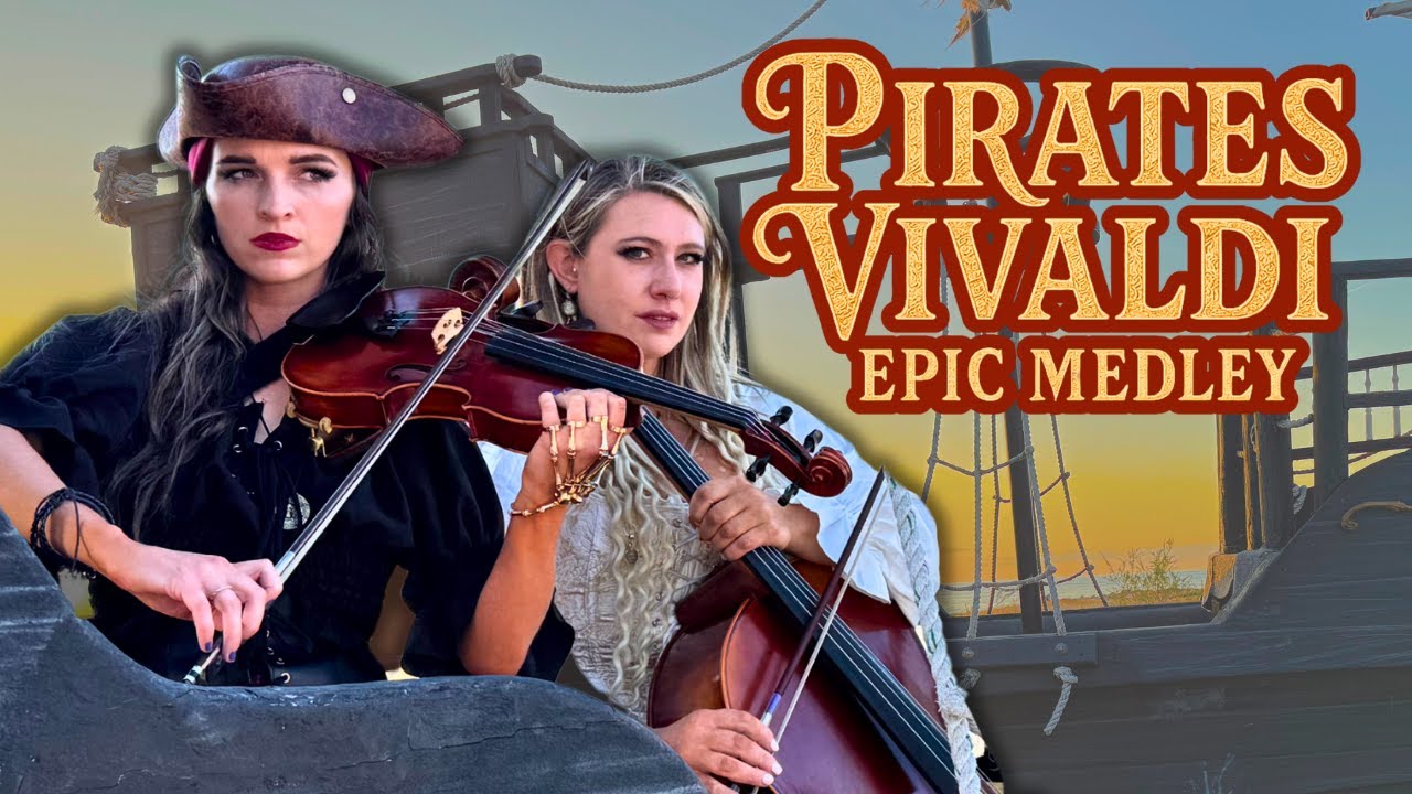 Pirates x Vivaldi EPIC Medley | Violin & Cello on Pirate Ship (iPhone ...