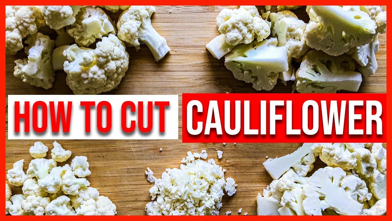 How to cut cauliflower like a pro | Cauliflower Cutting Tips - YouTube
