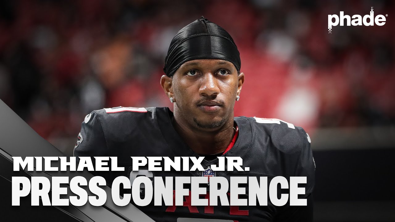 Atlanta Falcons Quarterback Michael Penix Jr. Postgame Press Conference ...