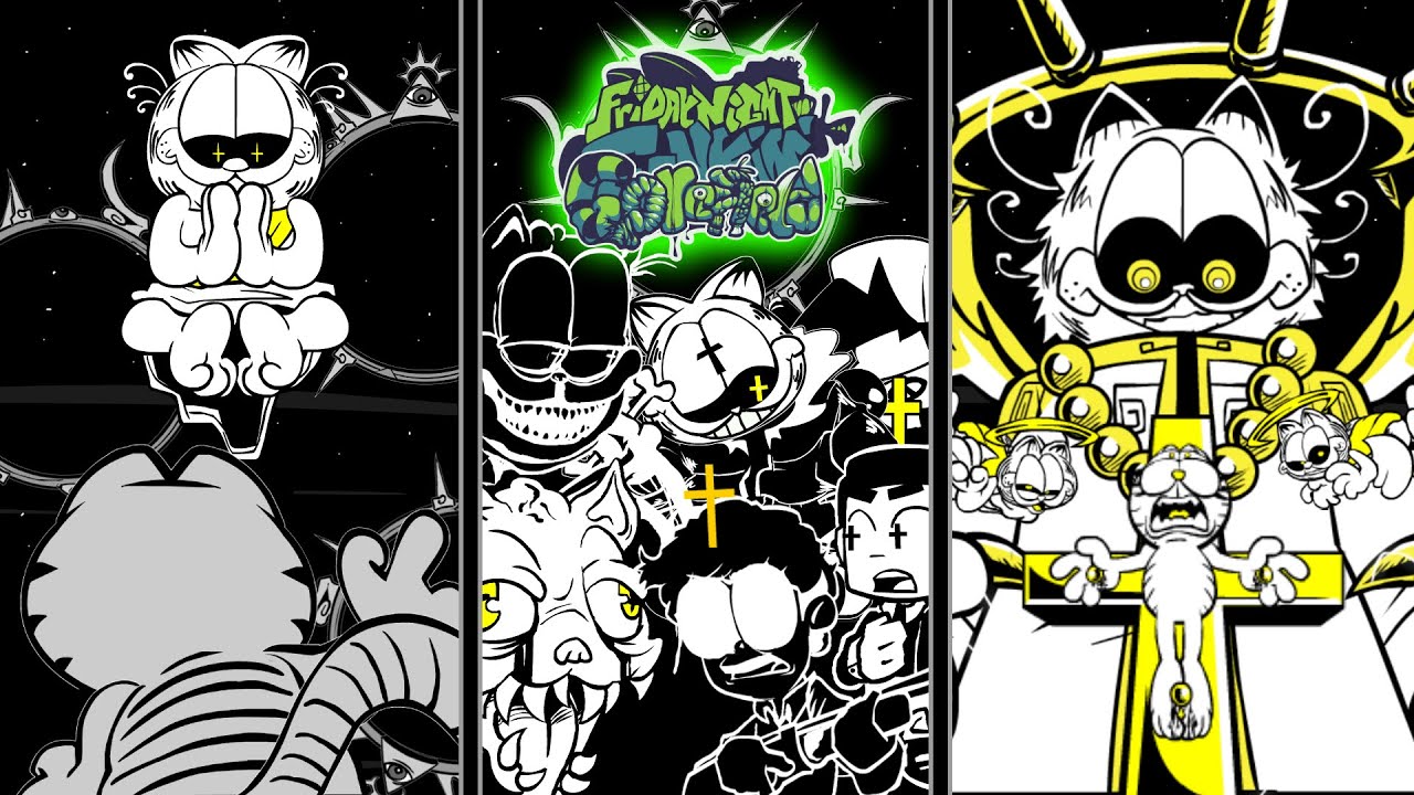 FNF: VS Gorefield V2 // Nermal Vs Godfield // Song "Cataclysm" Friday ...