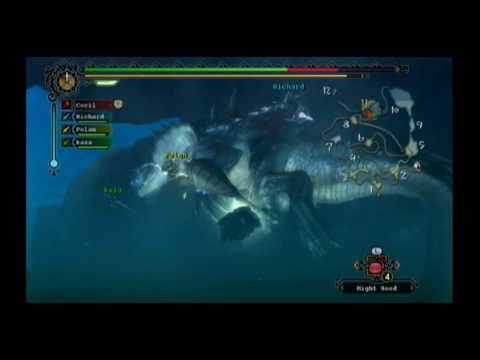 Monster Hunter Tri-Lagiacrus Hunt - YouTube