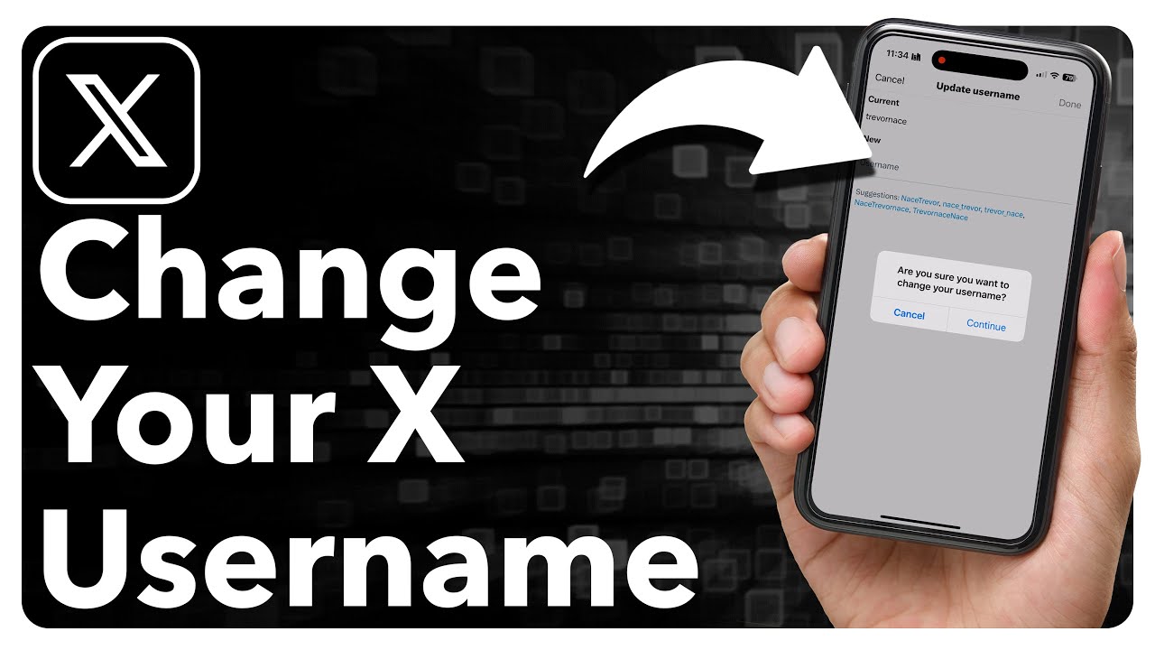 How To Change Username On X - YouTube