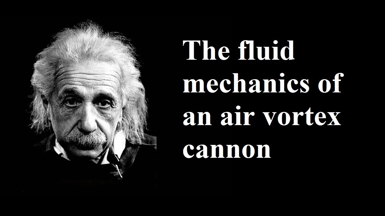 Physics of air vortex cannon - YouTube