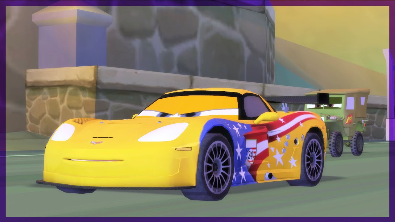 Cars 2 The Video Game | Jeff Gorvette - Casino Tour - YouTube