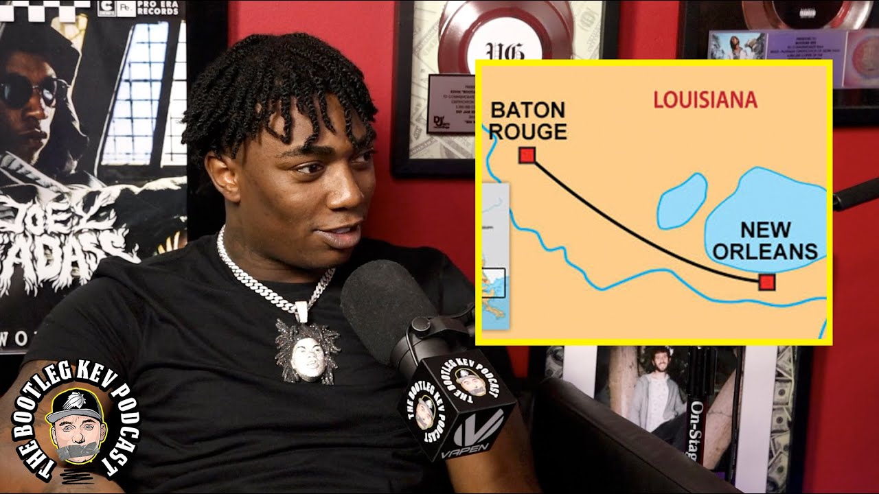 Fredo Bang on the differences between New Orleans & Baton Rouge (The ...