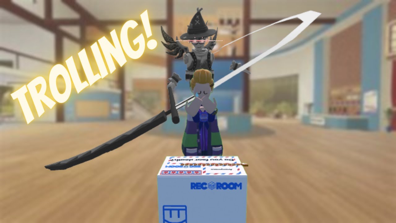 Rec Room Trolling as the Grim Reaper... - YouTube