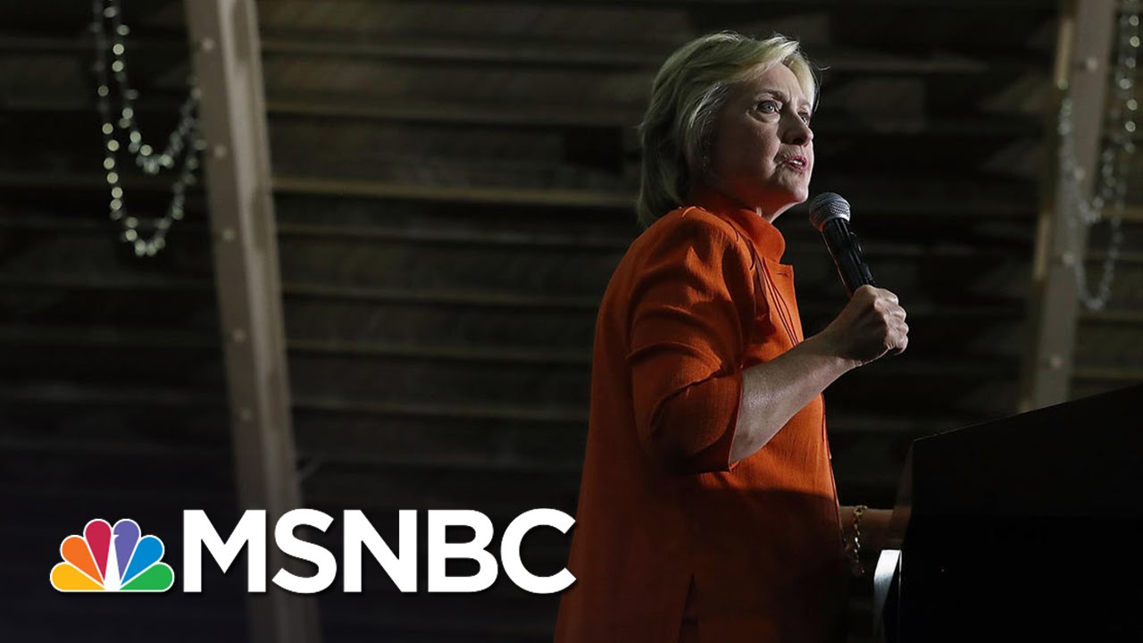 Hillary Clinton Outreach To GOP Makes Left Uneasy | Rachel Maddow ...