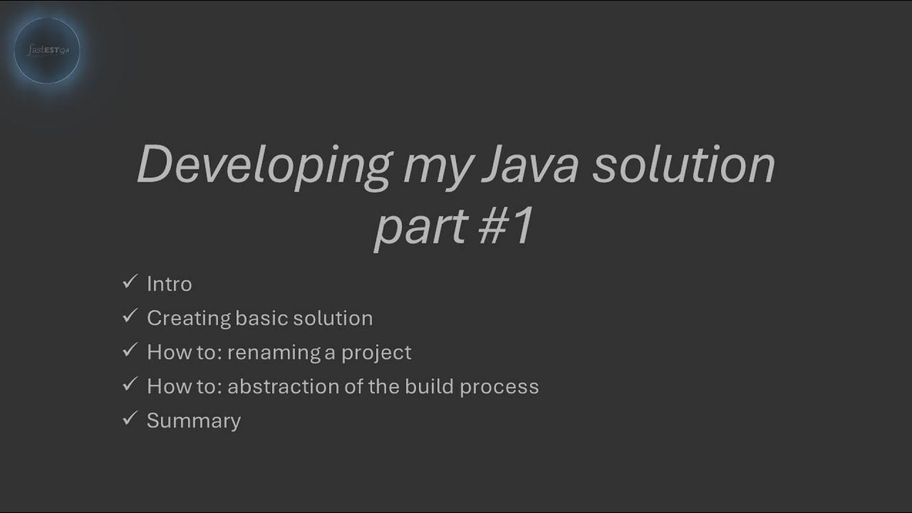 Howto 4 Developing Java Solution Gradle Multi Project Youtube 7687