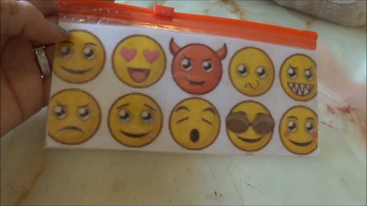 DIY SMILEY Pour l'école - YouTube