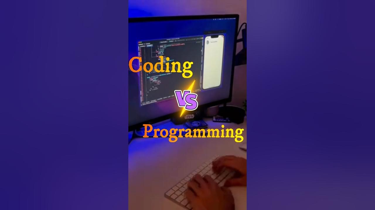 🍰 coding vs programming explained with CAKE! 👨‍🍳💻🔥 #shorts - YouTube
