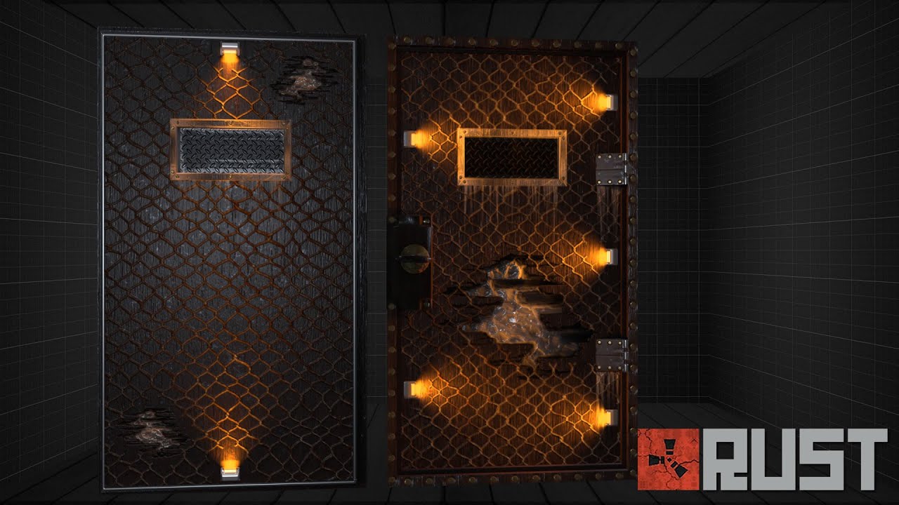 Broken Door (Rust Skin) - YouTube
