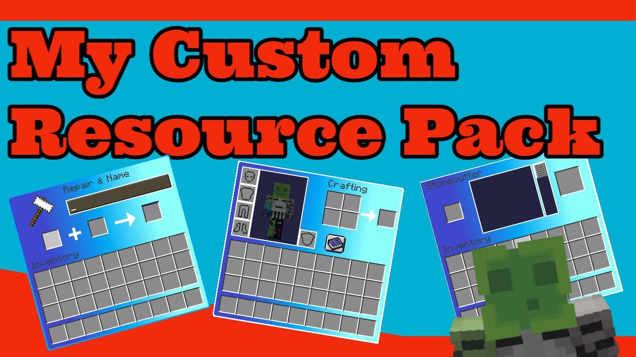 Minecraft - My Custom Resource Pack #2 - YouTube