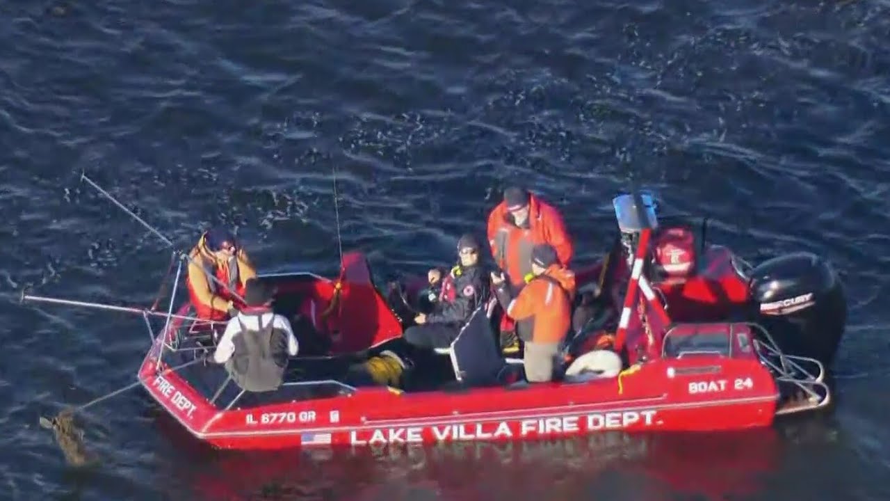 Search on for missing duck hunter in northwest Chicago suburbs - YouTube