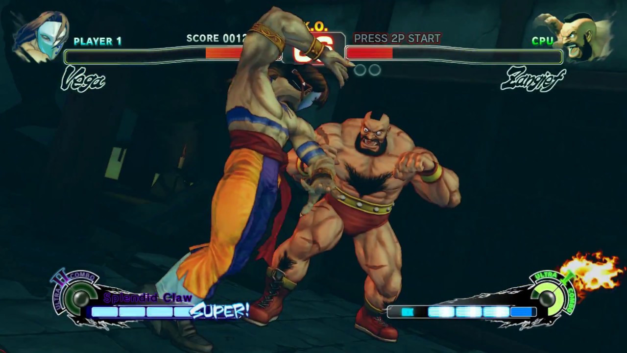 Vega's Splendid Claw Ultra with SSF4 Arcade Victory Quotes (HD) - Part ...
