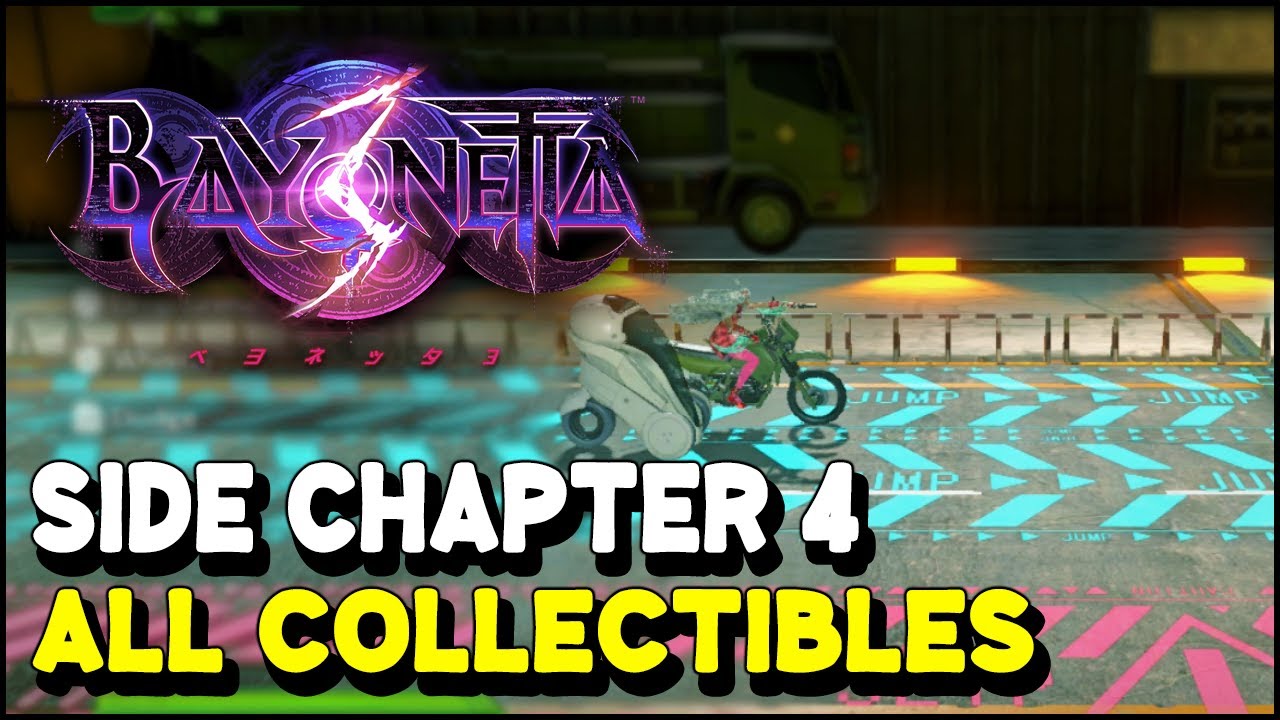 Bayonetta 3 Side Chapter 4 ALL COLLECTIBLE LOCATIONS & How to find ...