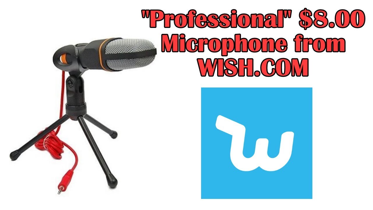 Mazer Reviews || Wish.com 7 Dollar Microphone - YouTube