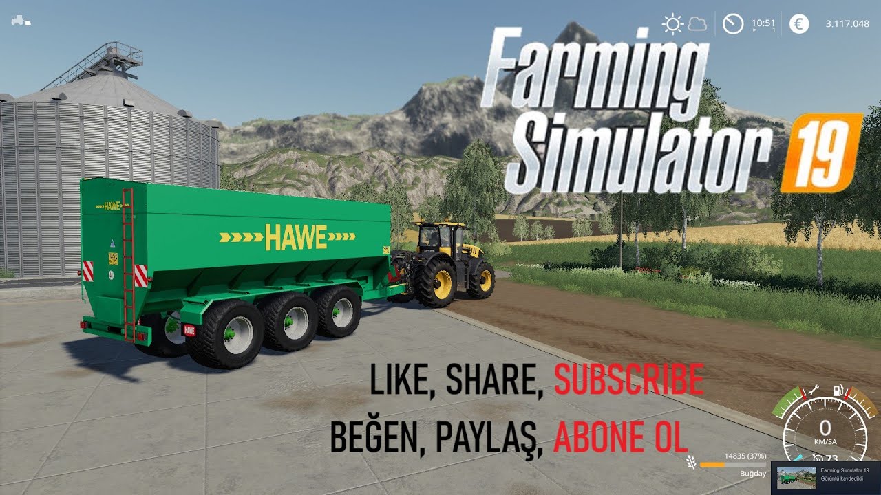 Farming Simulator 2019 HAWE ULW 4000 FINAL V3.0 Trailer - Römork Mod ...