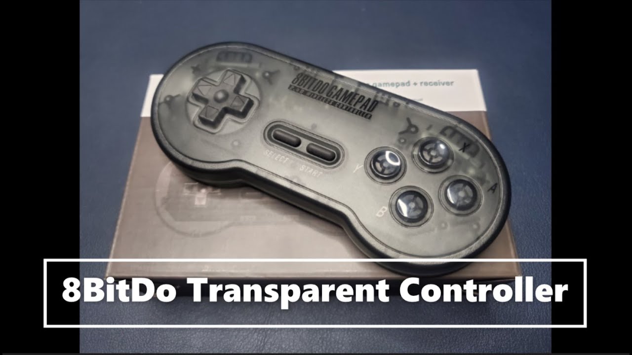 8BitDo Transparent Controller **Unboxing and Review** - YouTube
