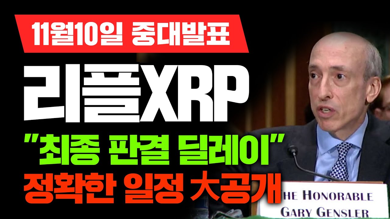 11월10일 중대발표 리플xrp최종 판결 딜레이정확한 일정 大공개리플코인전망 리플급등 리플코인급등 리플대응 Youtube