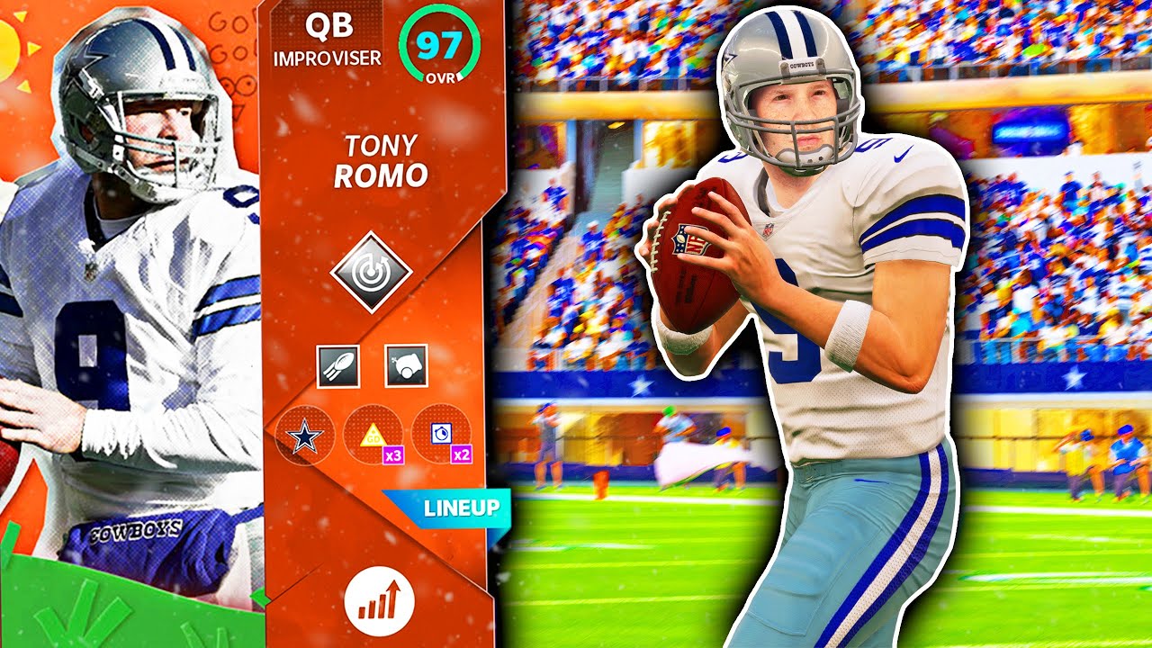 TONY ROMO SLANGS THE ROCK (4 TDs) - Madden 21 Ultimate Team "Autumn ...
