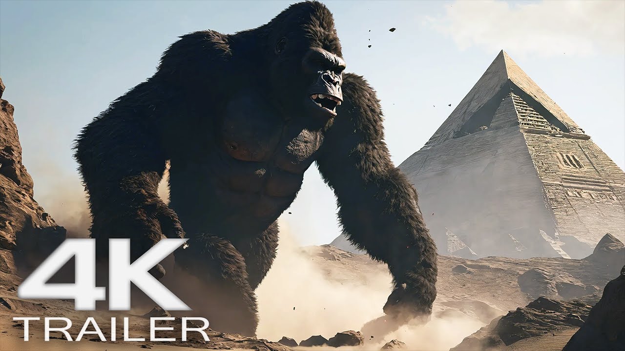 GODZILLA X KONG "King Kong vs Great Pyramids" Trailer (2024) The New ...