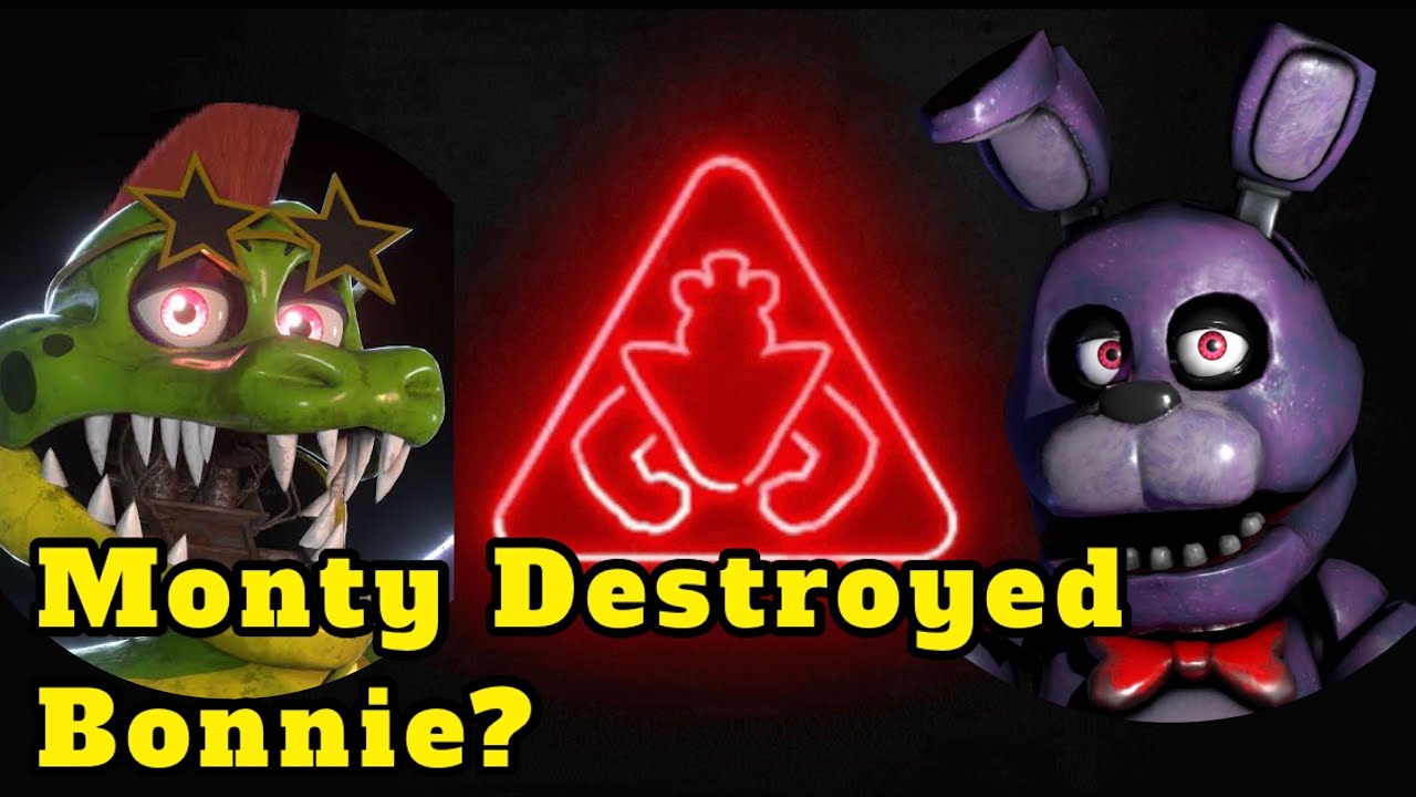 Monty Destroyed Bonnie? | FNAF: Security Breach - YouTube