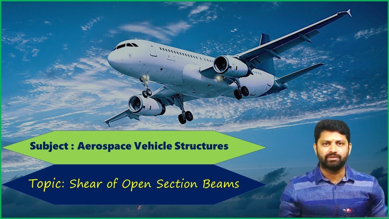 LEC17| Aerospace Vehicle Structures | Shear of Open Section Beams by N ...
