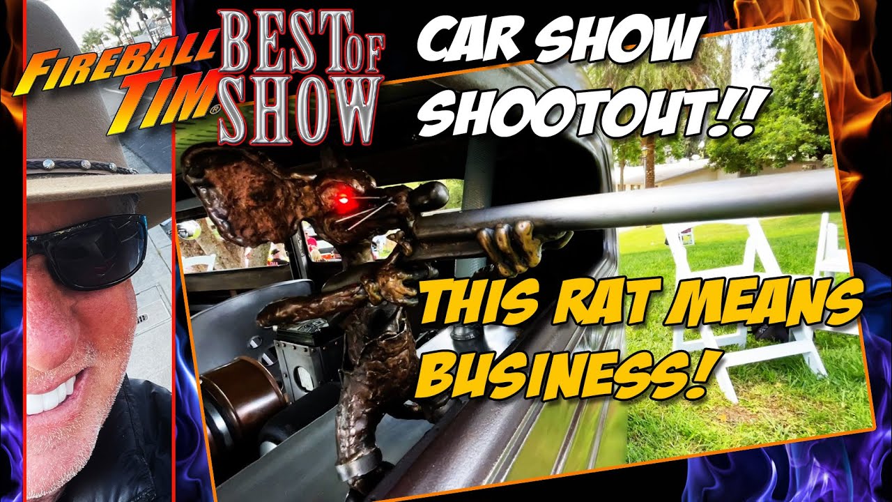 RAT ROD SHOOTOUT at BENEDICT CASTLE!! - Fireball Tim BEST OF SHOW - YouTube