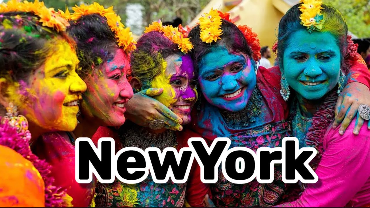 Holi | Festival Of Colours | Celebration @ Seaport Manhattan New York ...
