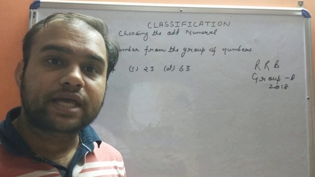 Classification: Choosing the odd Number ( Part 2) - YouTube