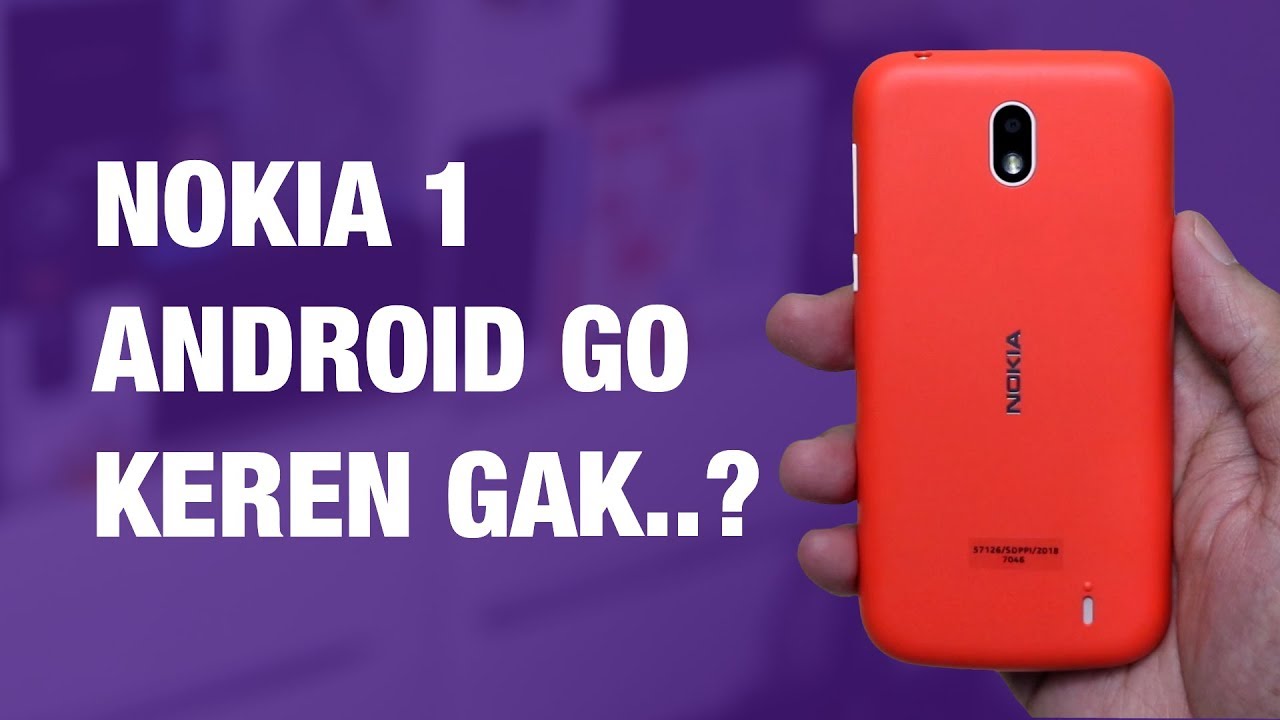 Unboxing Nokia 1 Indonesia — Ponsel Android Go Pertama Nokia! - YouTube