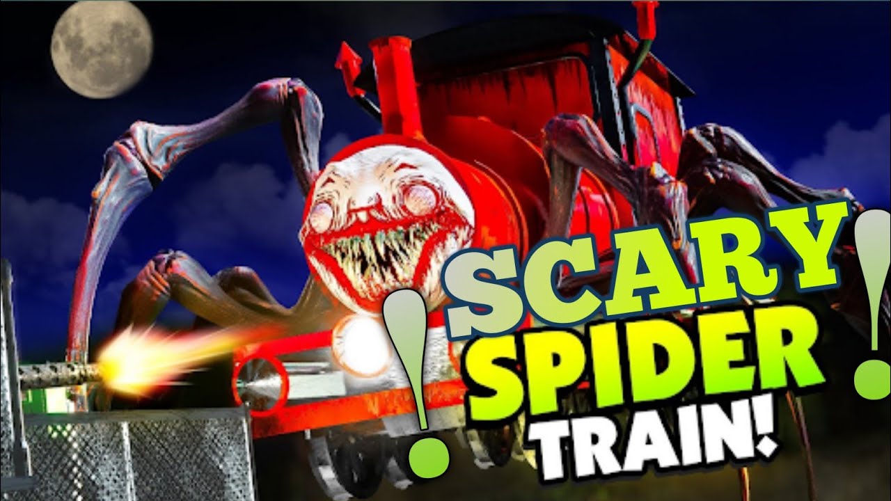 SCARY SPIDER TRAIN || CHOO CHOO CHARLE-GAMEPLAY VEDIO || # ...