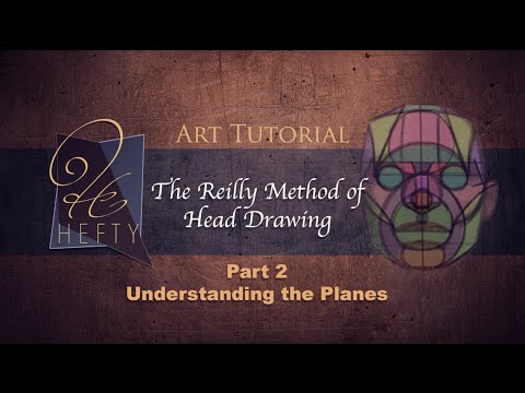 The Reilly Method of Head Drawing- Part 2 - YouTube