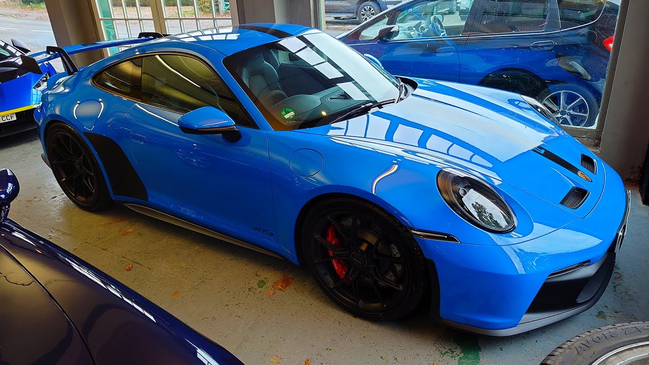 Porsche 911 GT3 - Shark Blue | 4K - YouTube