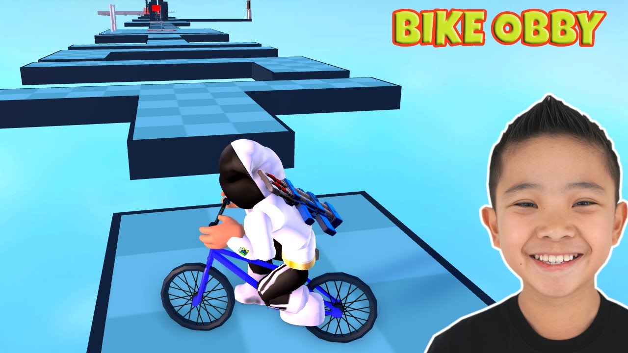 OBBY But On A Bike CKN Gaming - YouTube