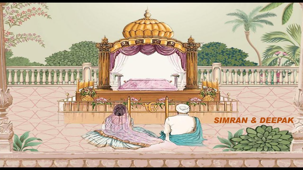 WEDDING CEREMONY OF SIMRAN & DEEPAK - YouTube